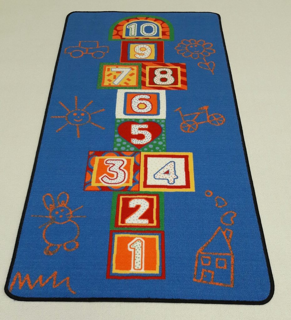 Hopscotch Play Mat Flower - Playrugs